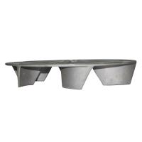 China Deburring Aluminum Die Casing Parts for Centrifugal Impeller STP/Step/Igs/Dwg/Pdf Format for sale