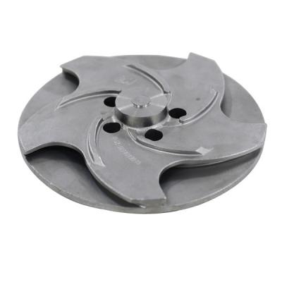 China Horizontal Pressure Chamber Aluminum Alloy Die Casing Parts for Centrifugal Impeller for sale