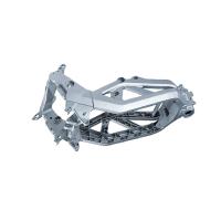 China Aluminum Alloy Electronic Accessories OEM Die Casting Spare Parts with Powder Coating for sale