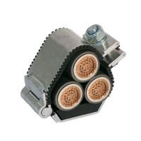 China CE Approved and OEM Machined Die Casting for Aluminium Strip Trefoil Clamp Cleat Cover for sale