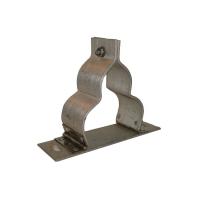 China CE Approved and OEM Machined Die Casting for Aluminium Strip Trefoil Clamp Cleat Cover for sale