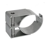 China CE Approved and OEM Machined Die Casting for Aluminium Strip Trefoil Clamp Cleat Cover for sale
