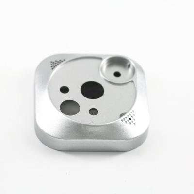 China 6063 T5 Anodized Silver Aluminium Die Casting for Motor Spare Parts Customization at Good for sale
