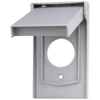 China Aluminum Alloy Weatherproof Electrical Outdoor Outlet Box Cover with Customization for sale