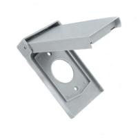 China Precision Die Casting Aluminum Outdoor Outlet Box Cover in STP/Step/Igs/Dwg/Pdf Format for sale