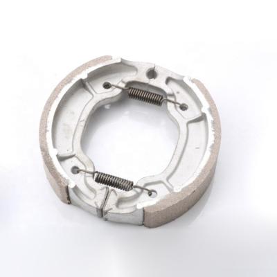 China Aluminum Die Casting Process Rear Left Grooved Brake Shoes Housing for Motorcycle Sale for sale