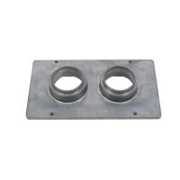 China Precision Die Casting Aluminum Housing Parts for Horizontal Pressure Chamber Structure for sale