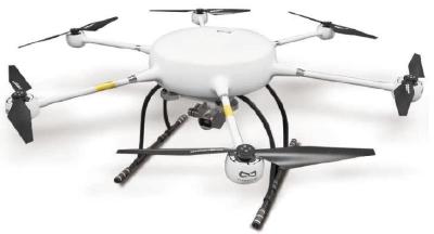 China 120min Max Load 8kg Multi Rotor UAV Long120 Light Rain Resistance Six Axis Drone for sale