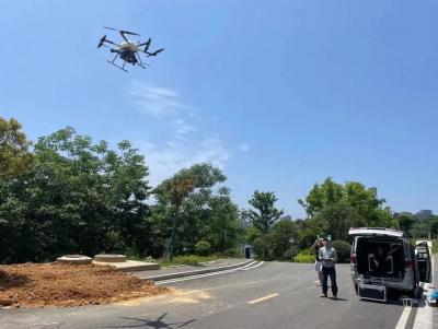 China Emergency Airborne UAV LiDAR Mapping LiDAR Scanning System PM-1500 1500m Range for sale