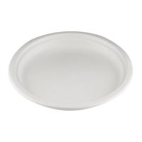 China Disposable custom White Paper Plates 7inch 9Inch Biodegradable Paper White Plate Eco-friendly White Paper Plate for sale