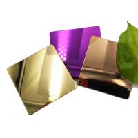 China Mirror 8K Finish Decorative Stainless Steel Sheet 201 316L For Interior Decoration for sale