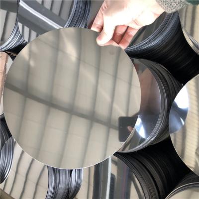 China Polished SS Steel Plate Circles 410 430 Thickness 0.25mm For Cooking Utensils for sale