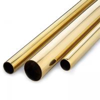 China 316L Stainless Steel Welded Pipe 400mm 304 Gold Color For Building for sale