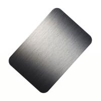 China EN Standard 20 Gauge Stainless Steel Sheet Hairline Cold Rolled Steel Panels for sale