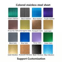 China ISO Ss Brush Finish Sheet 316 Hairline Stainless Steel Plate for sale