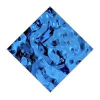 China Water Ripple Stamped PVD Stainless Steel Sheet Metal Cladding Decoration Material Anti Scar Wall Sheet for sale