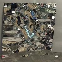 China Ss 304 Sheets Golden Stainless Steel Color Plate Ceiling Wall Water Ripple for sale