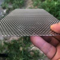 China Silver Decorative Stainless Steel Sheet SS 430 Round Hole Metal Plate for sale
