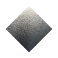 China Black Bead Blasted Decorative Metal Sheets 4x8ft 1219mm Width for sale