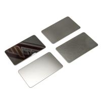 China CE Titanium Blue Mirror Finish Stainless Steel Sheet 4x8 Gray Color for sale