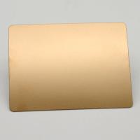China Sandblasted Decorative Stainless Steel Sheet 304 430 Customizable Color for sale
