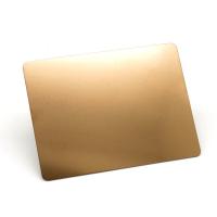 China Sandblasted Decorative Stainless Steel Sheet 304 430 Customizable Color for sale