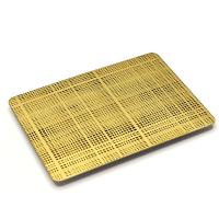 China Mirror Etched Decorative Stainless Steel Sheet Gold Wall Cladding Sheet for sale
