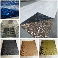 China Water Ripple Stainless Steel Sheet for sale