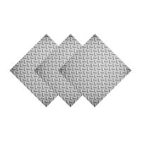 China Anti Slide Checkered Decorative Stainless Steel Sheet 1.5mm 2.0mm Stamped Plate for sale