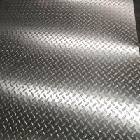 China 430Ss Decorative Stainless Steel Plate Checkered Thickness 1mm Square Pattern for sale