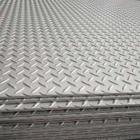 China 430Ss Decorative Stainless Steel Plate Checkered Thickness 1mm Square Pattern for sale