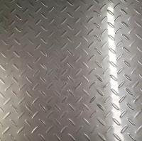 China 6mm Thick Stainless Checkered Plate 316L Decorative Sheet Metal 4x8 for sale