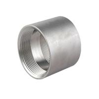 China Class 3000 Forged Steel Pipe Fittings Customized Size Metal Pipe Coupling for sale