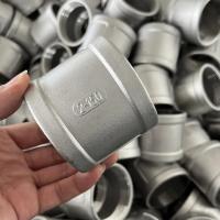 China 1/4 Inches Stainless Steel Pipe Fittings ANSI Standard Metal Coupling for sale