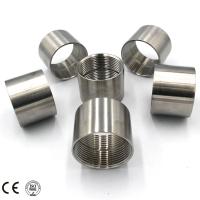 China NPT Thread Stainless Steel Pipe Fittings Forged 304 Stainless Steel Coupling for sale