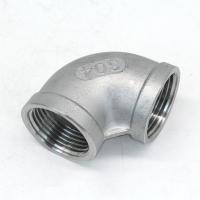 China Double Male Threaded 90 Degree Pipe Fittings 304 4 Inches Ss Tube Fittings for sale