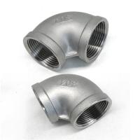 China ANSI 45 90 Degree Street Elbow 304 316 Stainless Steel Thread for sale