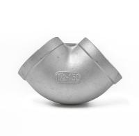 China ANSI 45 90 Degree Street Elbow 304 316 Stainless Steel Thread for sale