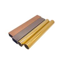 China 100mm 316 Stainless Steel Pipe ASTM NO.1 8K 201 304 Gold Ss Pipe for sale