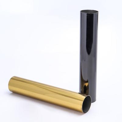 China 100mm 316 Stainless Steel Pipe ASTM NO.1 8K 201 304 Gold Ss Pipe for sale