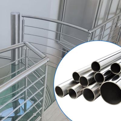 China Mirror 8K 310S Stainless Steel Welded Pipe Round For Stair Construction for sale