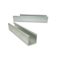 China 316 Stainless Steel Profile U Channel Galvanized Steel Beams for sale
