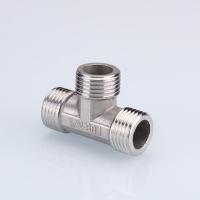 China Size 10mm Stainless Steel Pipe Fittings 201 Threaded T Pipe Fitting for sale