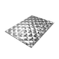 China 304 3D Hammer Decorative Stainless Steel Sheet Water Ripple 8000mm Length for sale