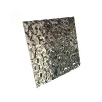 China Colorful Water Ripples Decorative Gold Stainless Steel Sheet 304 Metal Wall Panel for sale