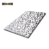 China BA 0-3mm Ss304 Hammered Stainless Steel Sheet Decorative Metal Plate for sale