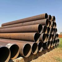 China Factory Directly Sale ERW Iron Pipe 6 Meter Welded Steel Pipe Round Black Carbon Steel Pipe for sale