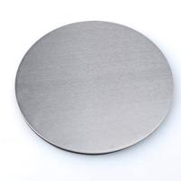 China Astm Aisi 304 201 316 410 410s BA 2B Stainless Steel Circle Disc  10mm Thickness for sale