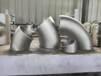 China Sch5 Stainless Steel Pipe Fittings NPS Thread 90/180 Degree Pipe Elbow for sale
