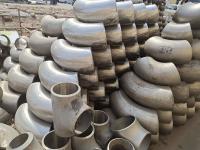 China Sch5 Stainless Steel Pipe Fittings NPS Thread 90/180 Degree Pipe Elbow for sale